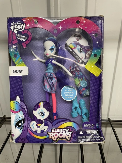 MY LITTLE PONY Equestria Girls Rainbow Rocks Rarity Doll Read ...
