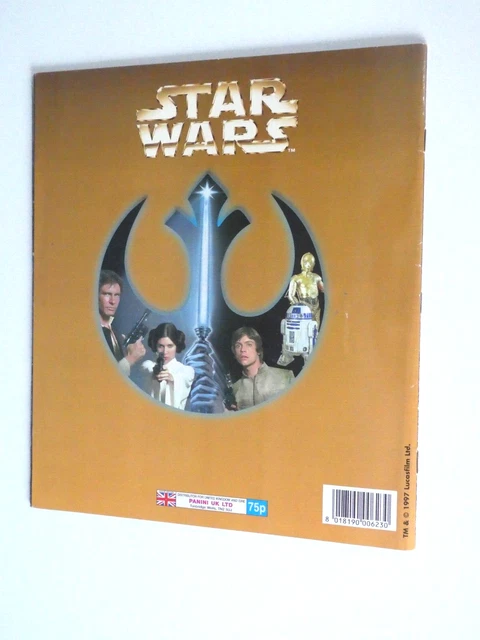 STAR WARS - Panini Sticker Album - Complete except poster & stick ...