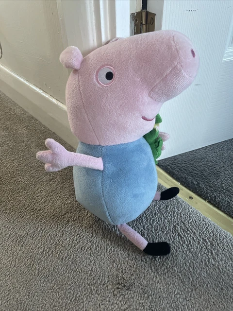 PEPPA PIG GEORGE Dinosaur 7" Tall Plush Soft Toy Teddy 2003 £5.00 ...