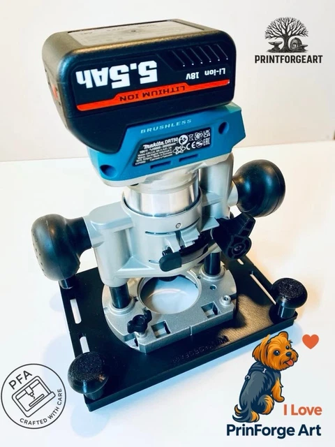 MAKITA DRT50 PLUNGE Sub Base – Adjustable Edge Control Tool £31.79 ...