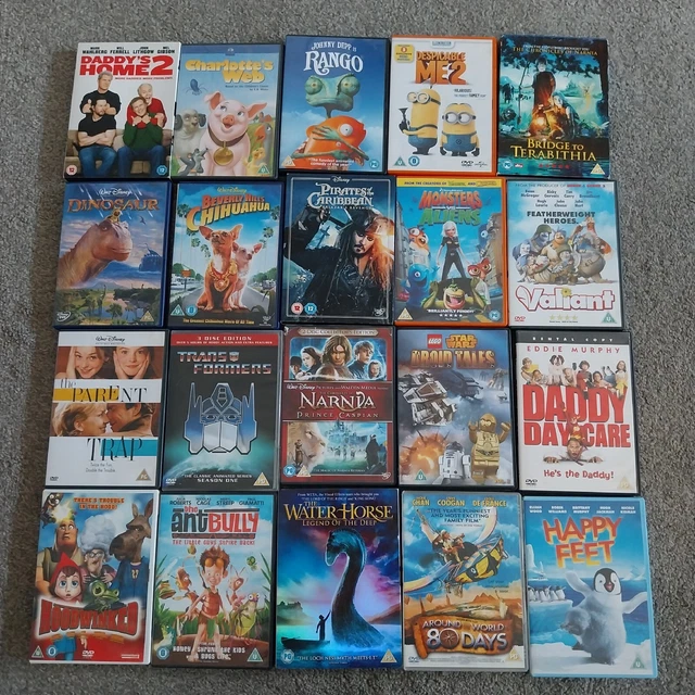 20X CHILDREN'S DVD Bundle Family Kids Job Lot Disney Universal Etc (K2) £12.59 - PicClick UK