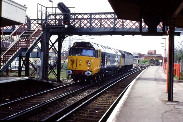35MM ORIGINAL COLOUR Rail Slide BR Class 50 50031 at Unknown Location £ ...