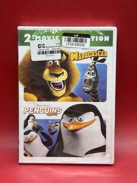 MADAGASCAR/PENGUINS OF MADAGASCAR: 2-Movie Collection (DVD) £5.93 ...