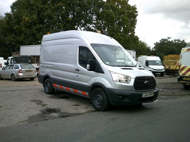 FORD TRANSIT 350 2.2 TDCi,2015,64 REG,SILVER,ONLY 89k,1 OWNER,AIRCON ...