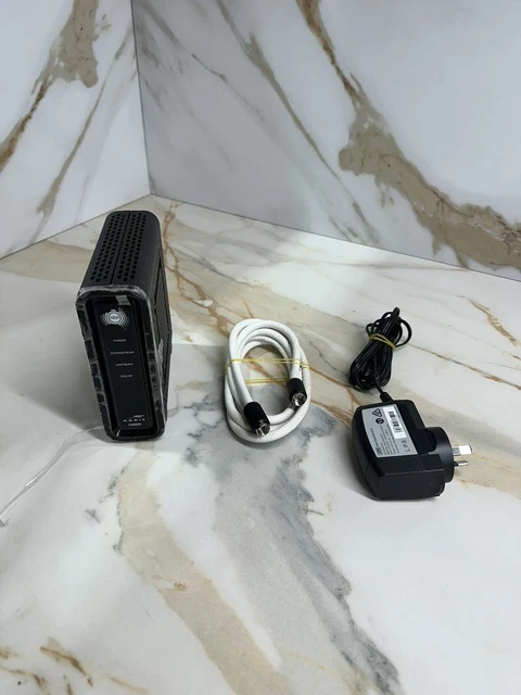 ARRIS CM8200B P2 NBN Modem With Power Adapter & Cables (y9) $49.99 ...