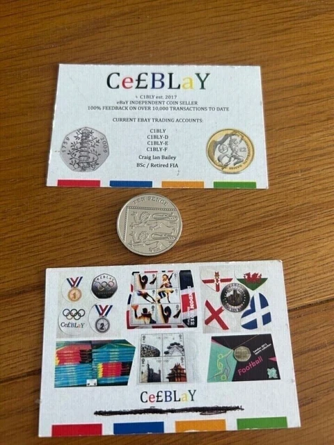 RARE - UNC NIFC 2018 ROYAL COAT ARMS SHIELD 10p COIN FROM ROYAL MINT ...