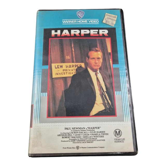 HARPER WARNER HOME Video Clamshell VHS Paul Newman - Warner Home $29.99 ...