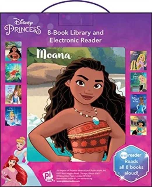 DISNEY PRINCESS: ME Reader 8-Book Library and Electronic Reader Sound ...