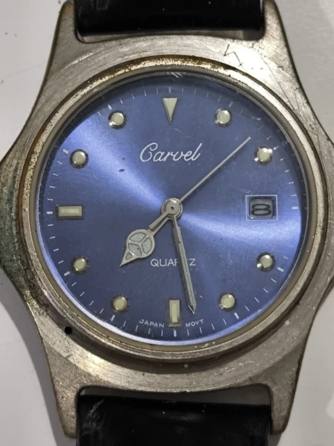 CARVEL VINTAGE MEN'S Quartz Watch Untested EUR 17,68 - PicClick IT