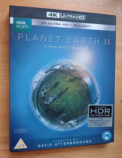 PLANET EARTH II 2 complete bbc series. Attenborough. 4K UHD ULTRA HD ...