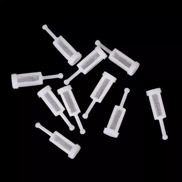 10PCS/PACK GRAVITY FEED Spray Gun Pot Paint Filters Mesh 36mm x 11mm ...