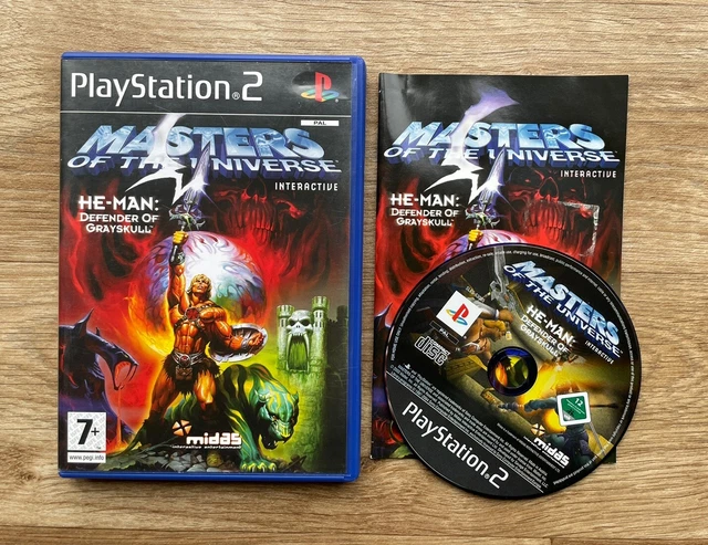 MASTERS OF THE Universe: He-Man Defender of Grayskull - PS2 Game With ...