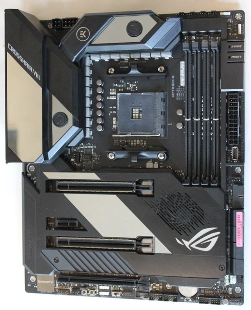 Asus Rog Crosshair Viii Formula Motherboard Socket Am4 Amd X570 Pre Owned £30000