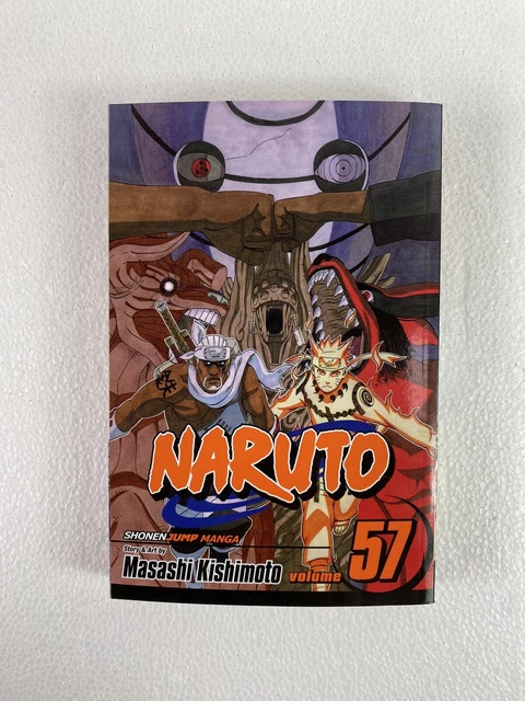 NARUTO: VOLUME 57 by Masashi Kishimoto - Shogen Jump Manga/Like New ...
