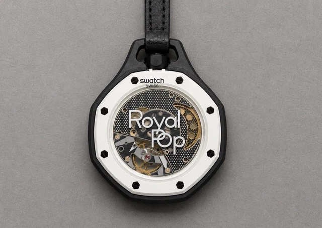 SWATCH X AUDEMARS Piguet Royal Pop Ocho Negro Black New Full Set Box ...