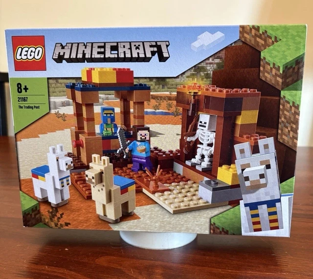LEGO MINECRAFT (21167) - The Trading Post Set - NEW & SEALED £25.99 ...