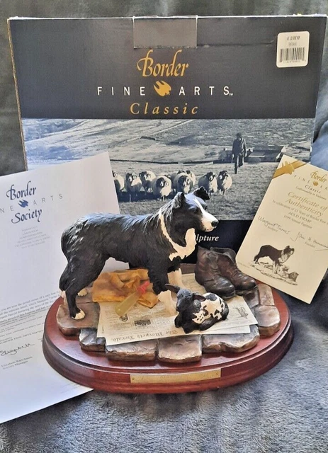 BORDER FINE ARTS 'Auld Hemp' Border Collie & Lamb B0360 - 25th ...