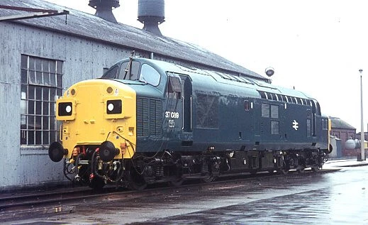 ORIGINAL COLOUR SLIDE of ex works 37089 BR class 37 diesel loco £0.99 ...