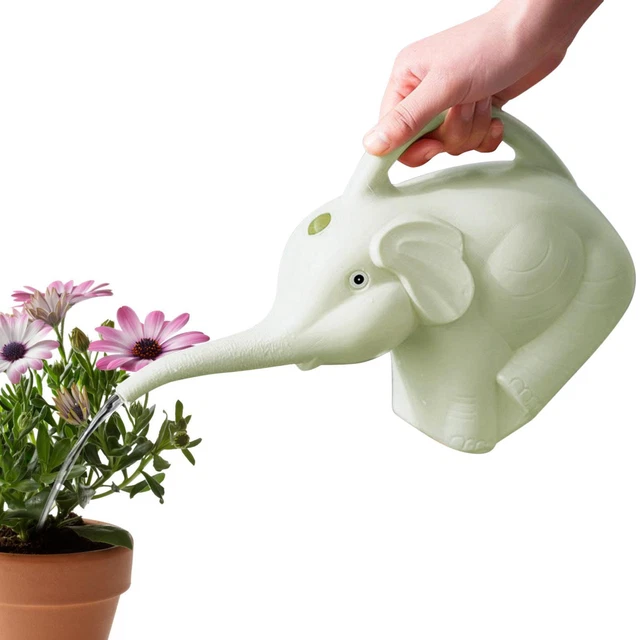 ELEPHANT WATERING CAN Animal Watering Can with Long-Mouth Plant ...