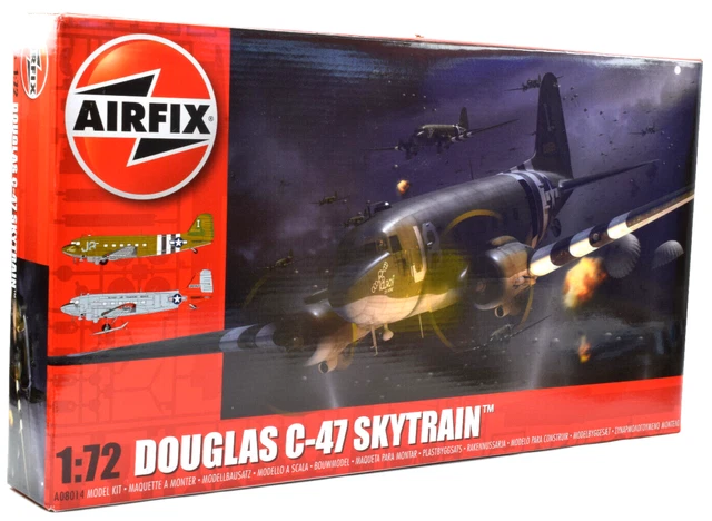 AIRFIX DOUGLAS C-47 Skytrain 1:72 Scale Model Airplane Kit A08014 £37. ...