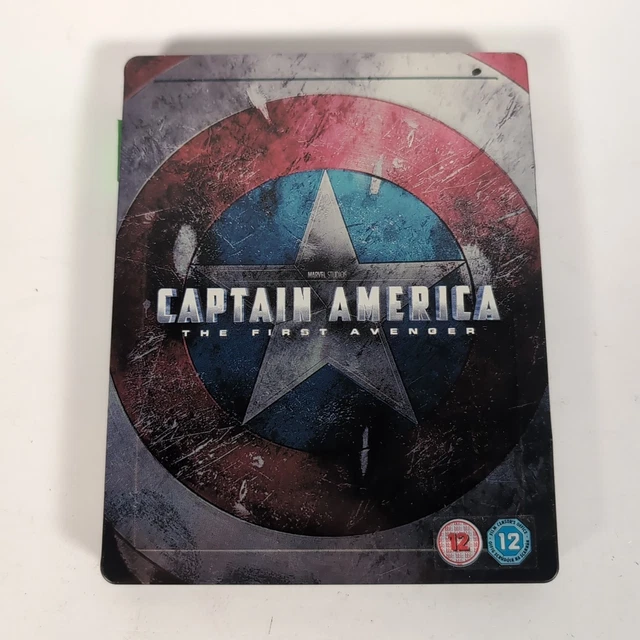 CAPTAIN AMERICA FIRST Avenger Steelbook Edition Blu Ray Movie PAL £14. ...