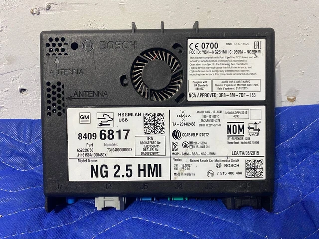 GM HMI HUMAN Machine Interface Control Module 84096817 OEM $199.99 ...