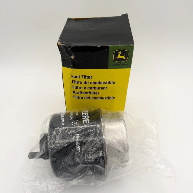 GENUINE JOHN DEERE RE60021 Fuel/Water Separator / Final Filter NOS $21. ...