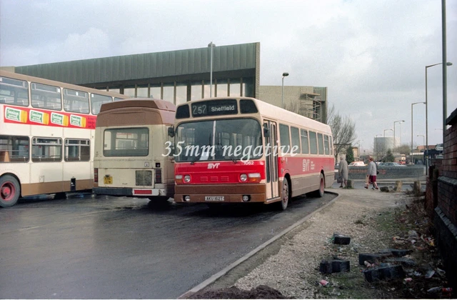 SYT SOUTH YORKSHIRE LEYLAND NATIONAL BUS 1062 35mm NEGATIVE+COPYRIGHT £ ...