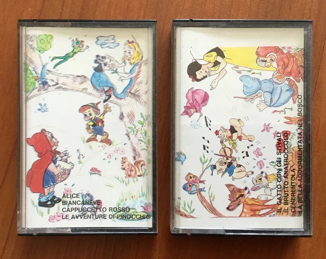 AUDIO CASSETTE FIABE Sonore per Bambini Vol. 1-2 RARO Vintage EUR 7,00 ...