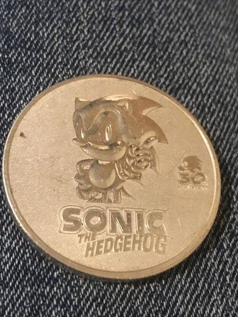 1OZ SONIC THE Hedgehog .999 Silver Coin Circulated £45.00 - PicClick UK