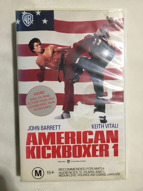 AMERICAN KICKBOXER 1 (1991) VHS 1st Gen. Big Box Ex-Rental £3.13 ...