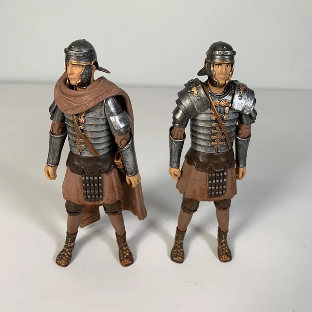 DOCTOR WHO ROMAN Soldier Figure Bundle Roman & X 2 Figure 5.5" Sci-fi ...