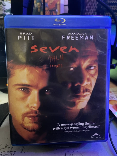 SEVEN 1995 (BLU-RAY) Brad Pitt Morgan Freeman $12.00 - PicClick CA