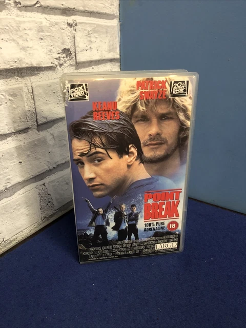POINT BREAK - Vhs - Twentieth Century Fox - Keanu Reeves £3.00 ...