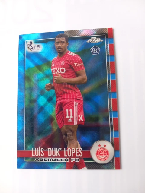 SPFL CROMATO 2022/23 Luis Duk Lopes /75 Aberdeen EUR 21,46 - PicClick IT