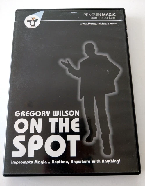ON THE SPOT by Gregory Wilson - Impromptu Magic Trick DVD £14.99 ...
