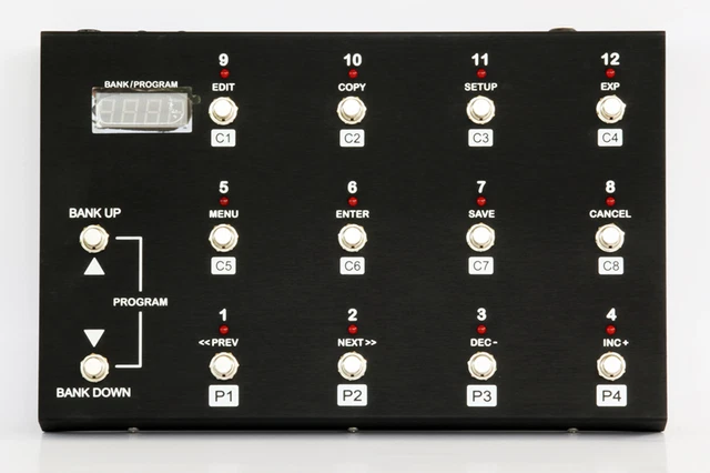 NEUF - PEAK Programmable Foot Controller (MIDI Foot Switch) FCB8N EUR ...