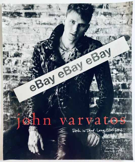 MACHINE GUN KELLY Magazine Ad, Rap, Rapper, Singer, Performer, John ...