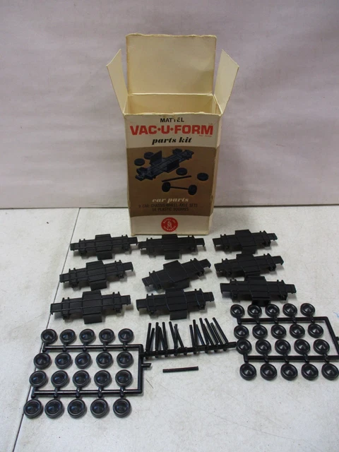 1962 MATTEL VAC-U-FORM Mold Kit Car Parts Lot 2 EUR 9,36 - PicClick DE