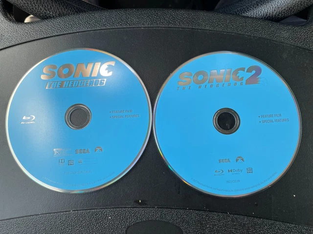 SONIC THE HEDGEHOG 1 & 2 Movie Collection Blu-ray Discs EUR 11,30 ...