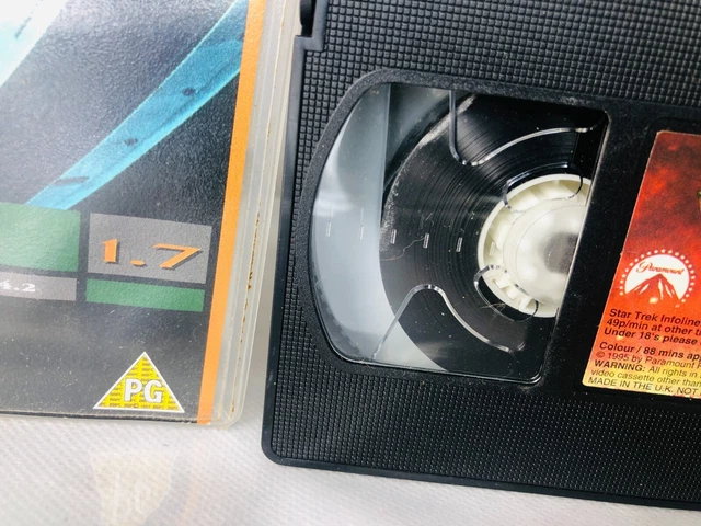 VHS VIDEO TAPE Star Trek Voyager Volume 1-7 OLD MOULDY Vintage ra £10. ...