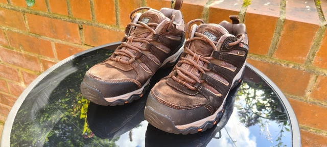 KARRIMOR MOUNT LOW Brown walking/hiking shoes size 7 mens/womens/boys ...
