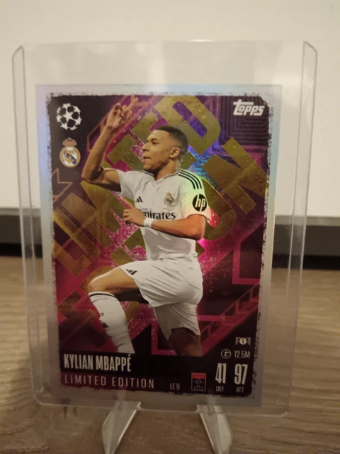TOPPS MATCH ATTAX 2024/25 2025 Kylian Mbappé Limited edition EUR 4,00 - PicClick DE