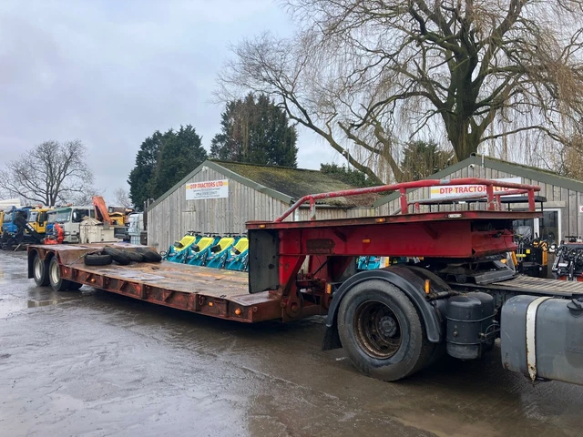 DROPNECK TWIN AXLE Low Loader Trailer £4,500.00 - PicClick UK