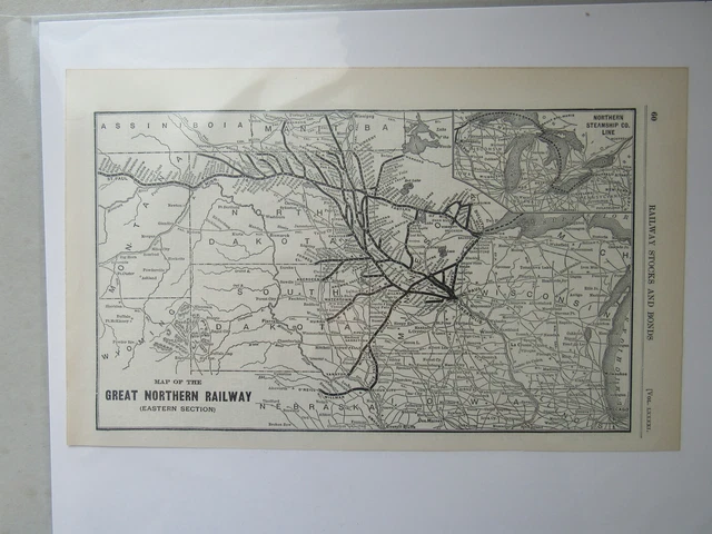 Great Eastern Railway Map FOR SALE! - PicClick UK
