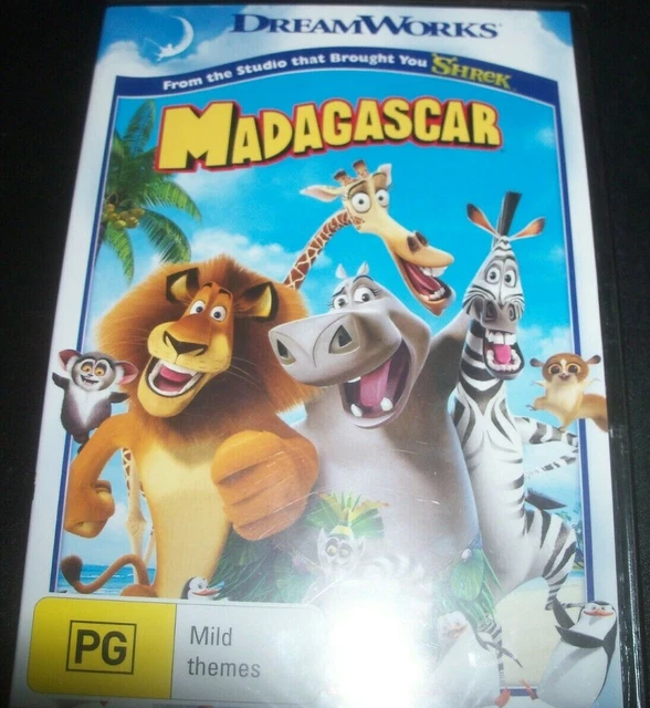 MADAGASCAR 1 (FIRST Film) (Dreamworks) (Australia Region 4) DVD – New ...