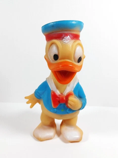 VINTAGE RUBBER SQUEAKY Toy Combex Little Donald Duck Made in England ...