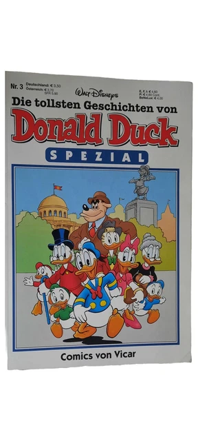 DONALD DUCK SPEZIAL 3 Comics von Vicar Egmont Ehapa Taschenbuch Deutsch ...