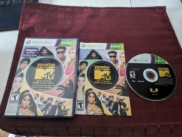 YOOSTAR ON MTV (Microsoft Xbox 360, 2011) Complete CIB VG $9.94 ...