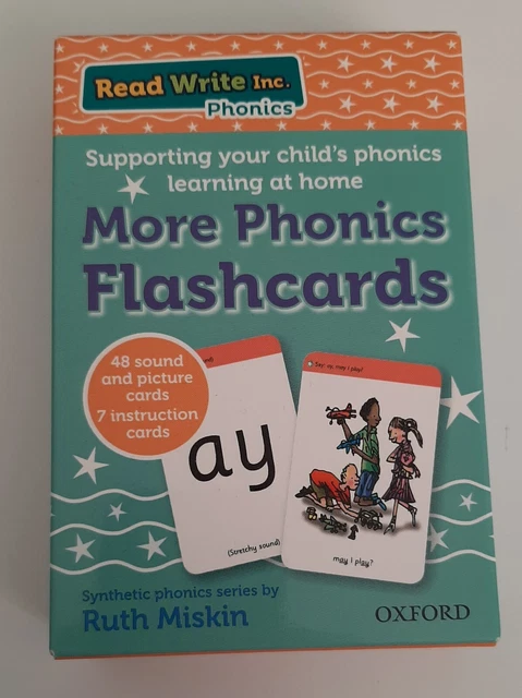 READ WRITE INC. Phonics: Home More Phonics Flashcards by Ruth Miskin £5 ...
